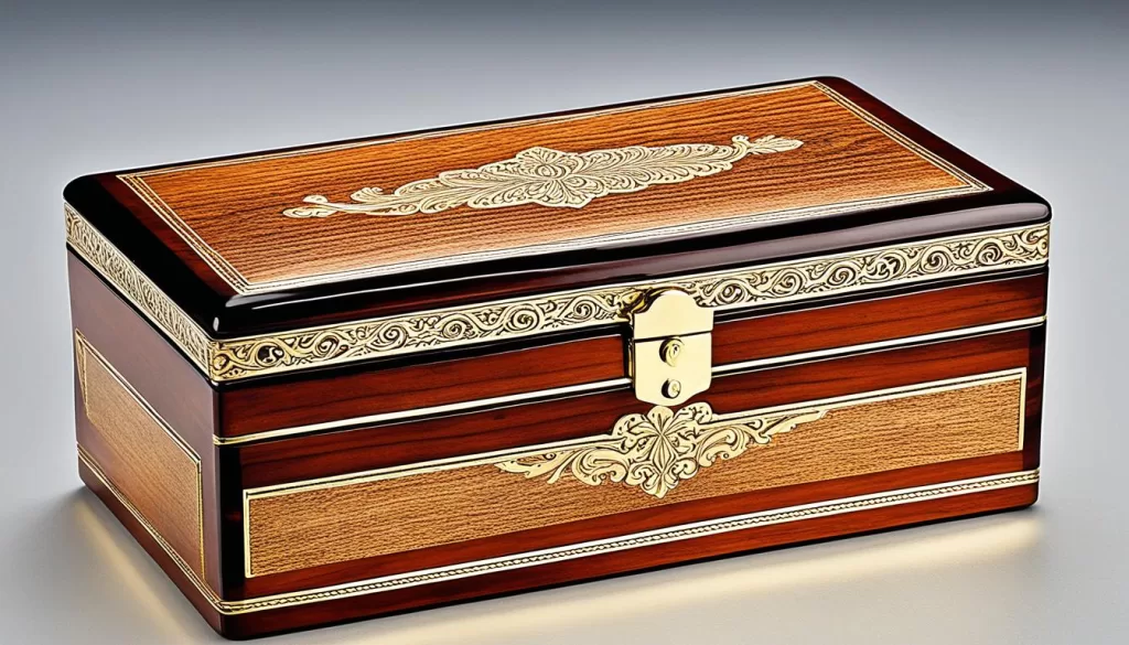 Elegant wooden tea Caddy: Custom Wholesale Solutions